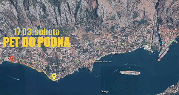 Obavještenje o protestu „PET DO PODNA“